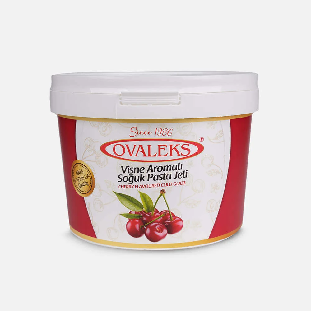 ديكور جل كرز تركي.Ovalex Cherry Gel Glaze – Ovalete Store